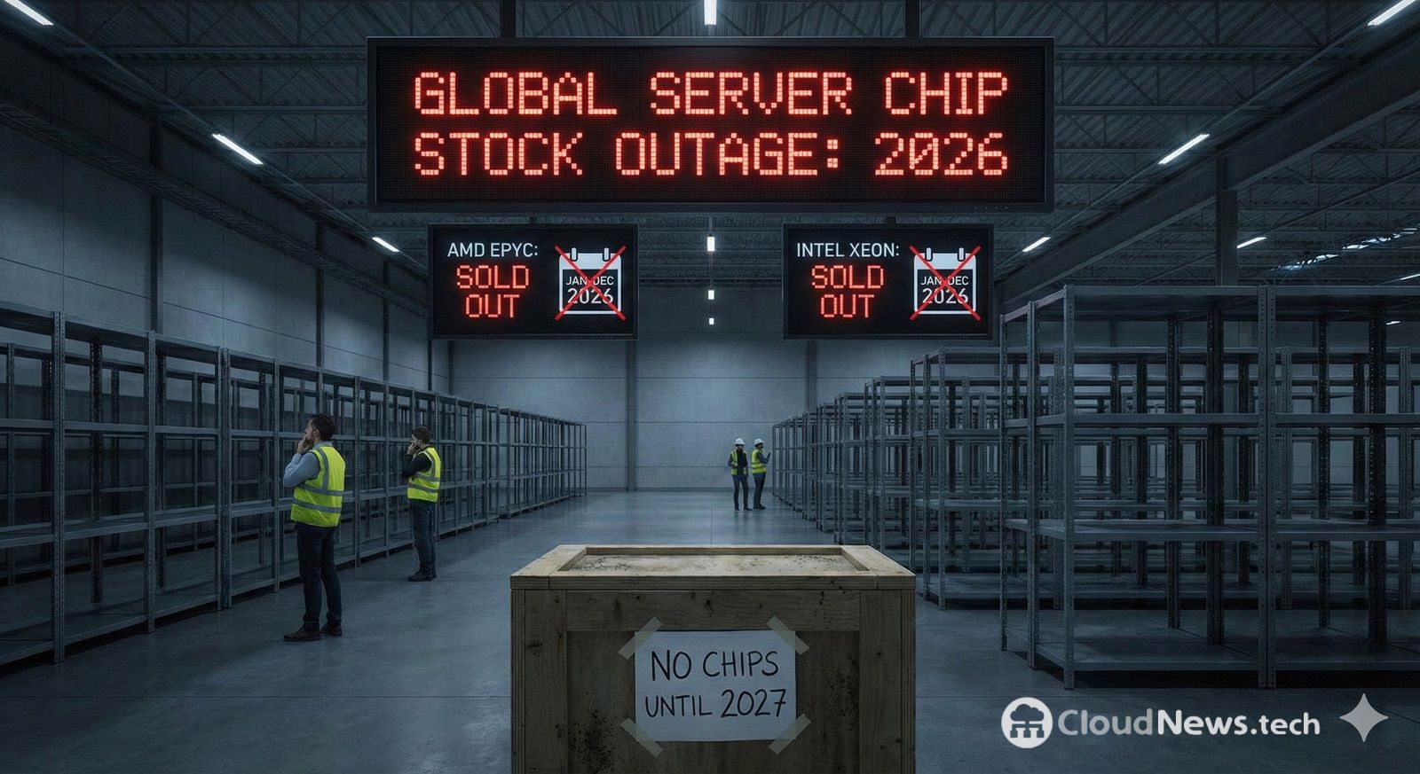 AMD and Intel run out of stock for 2026: hyperscalers dominate server ...