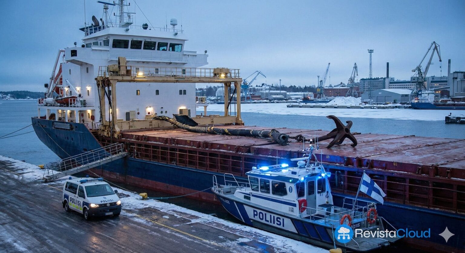 Finland Detains Crew Members of a Cargo Ship for Damaging a Key ...
